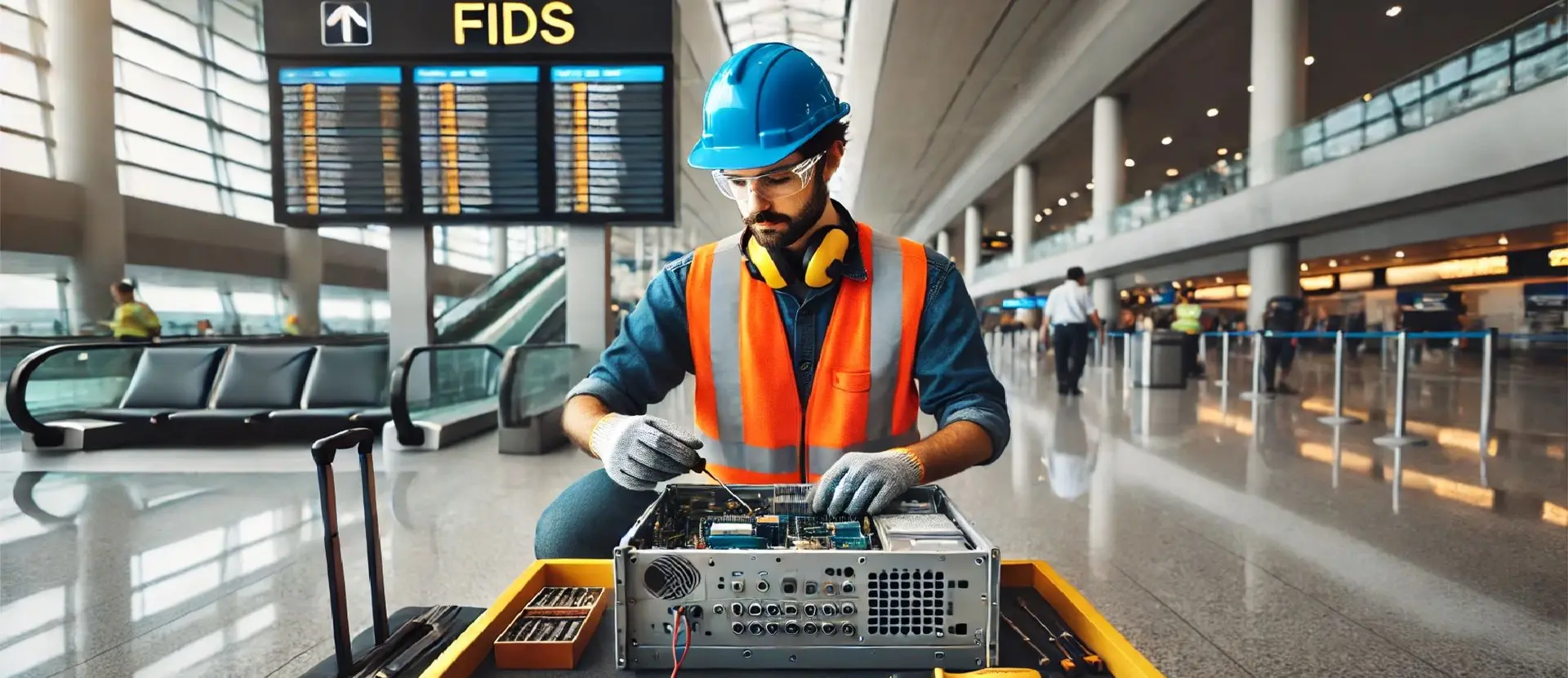 Sistema FIDS (Informacion de Vuelos) | Telsis